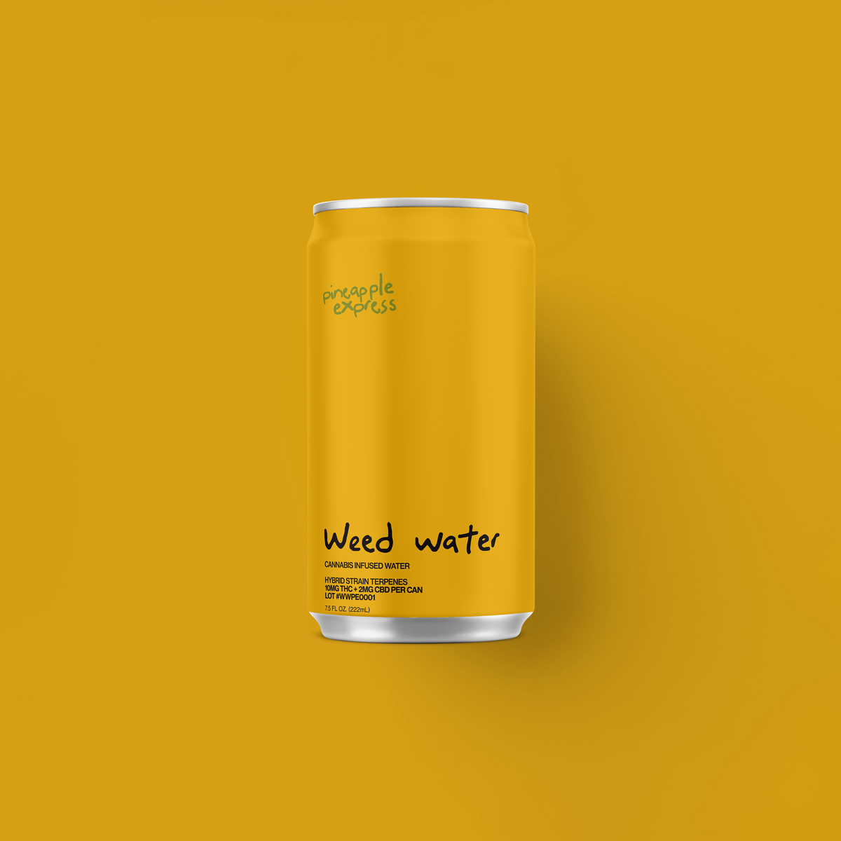 Weed Water - The Original Cannabis-infused Water in a can.