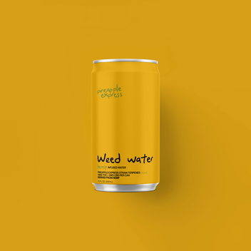 Weed Water - The Original Cannabis-infused Water in a can.