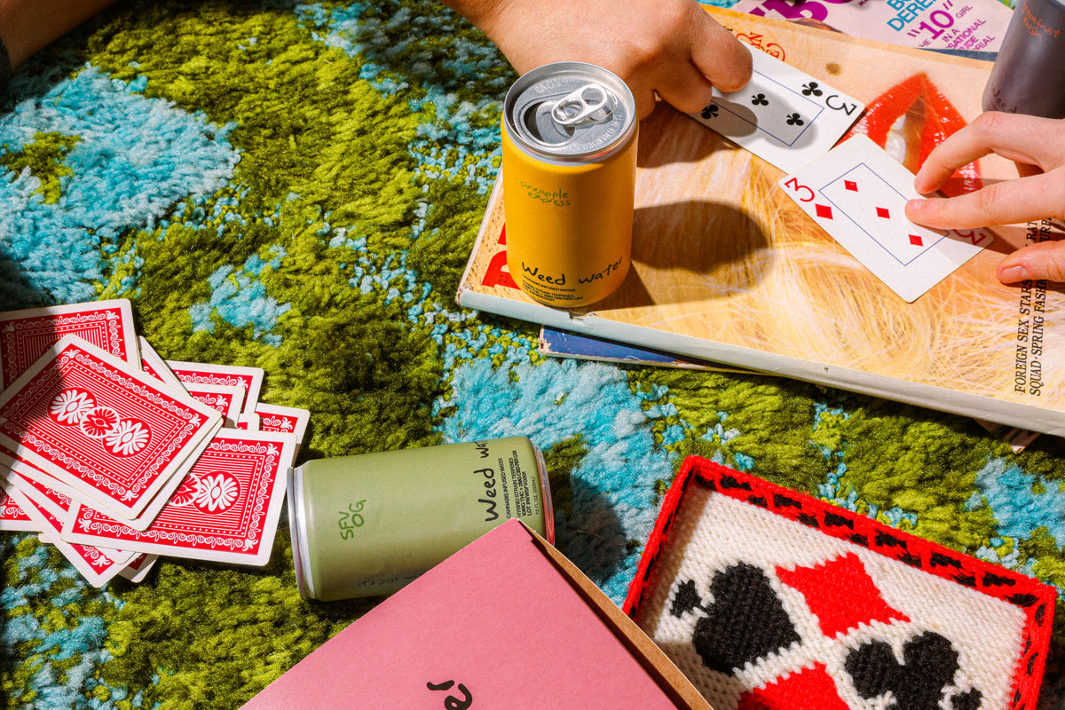 Weed Water - The Original Cannabis-infused Water in a can.